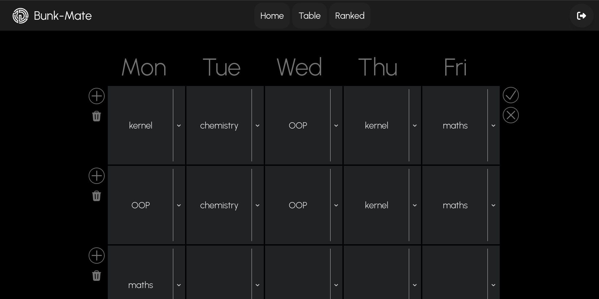 BunkMate - Here to serve all your bunking needs